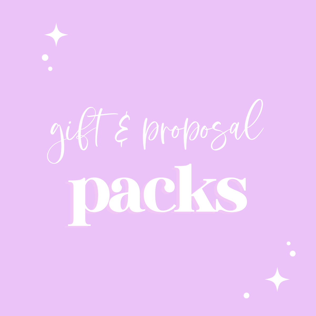 Gift & Proposal Packs – Stevie Cookie Co