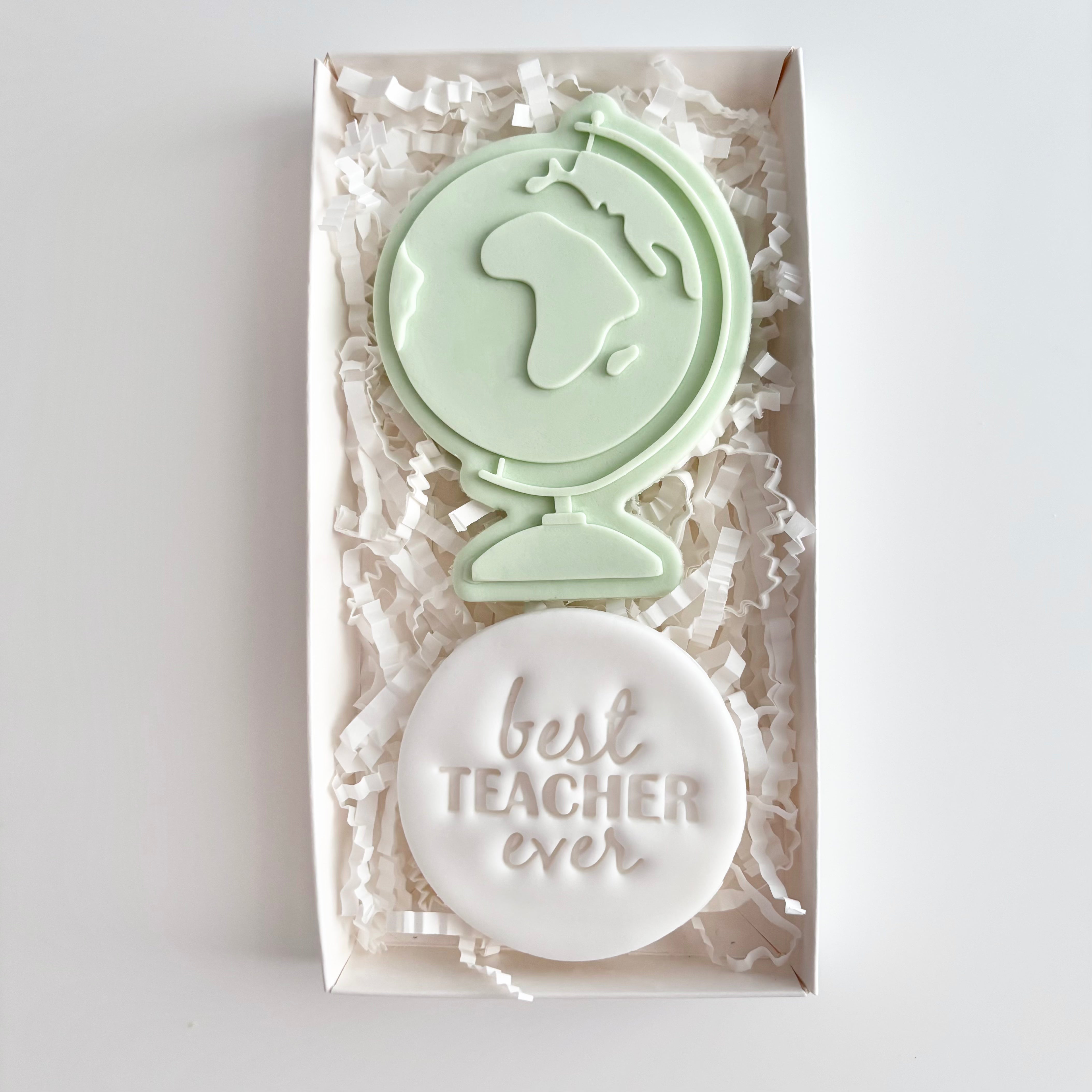 Best Geography / Language Teacher Cookie Gift Box – Stevie Cookie Co